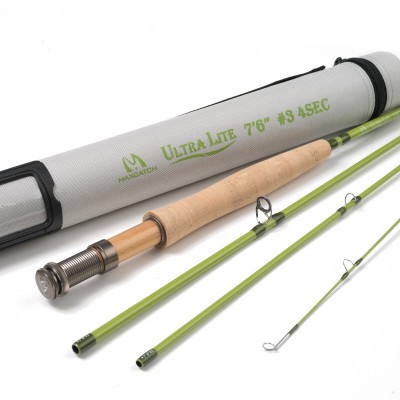 Maxcatch Fly Fishing Rod 6FT 1WT 3Sec IM10 & Carbon Fiber Rod Tube