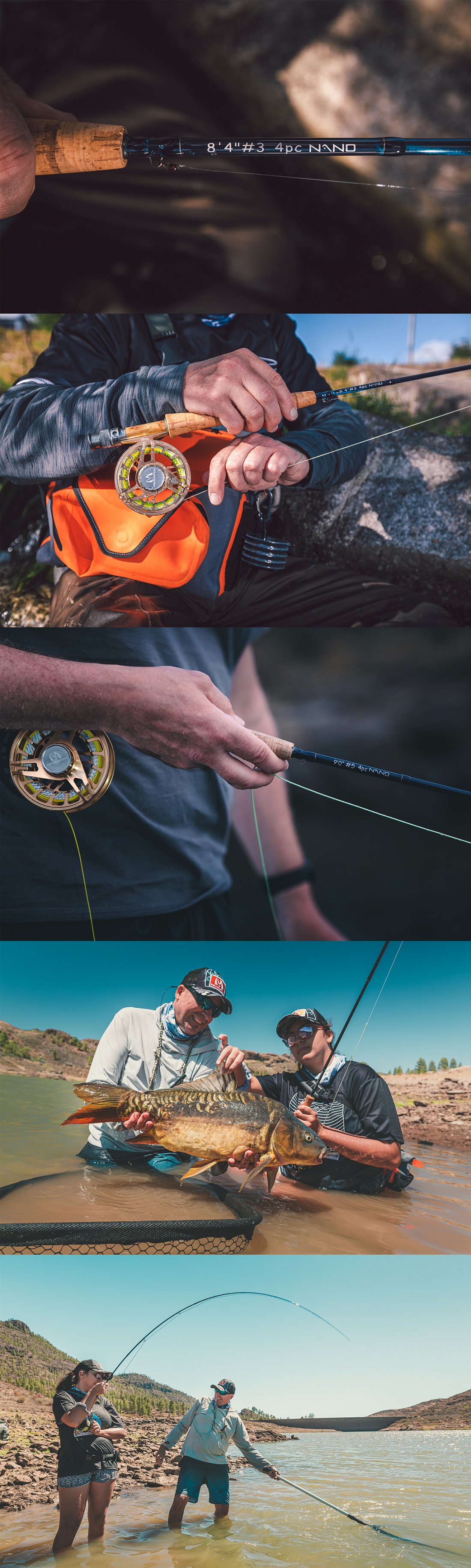 Nano fly rod